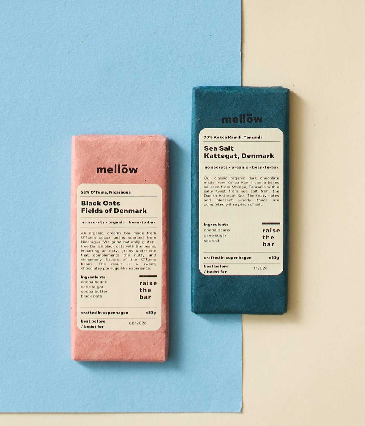 Mellow Chocolate Danish Chocolate Bars – Dulwich Picture Gallery Shop