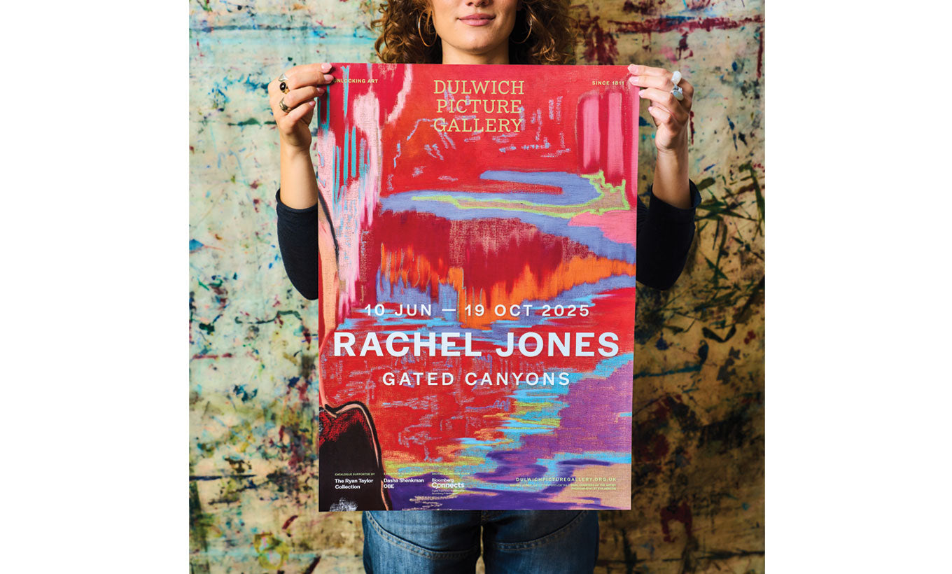 Rachel Jones Exhibition Poster – Dulwich Picture Gallery Shop